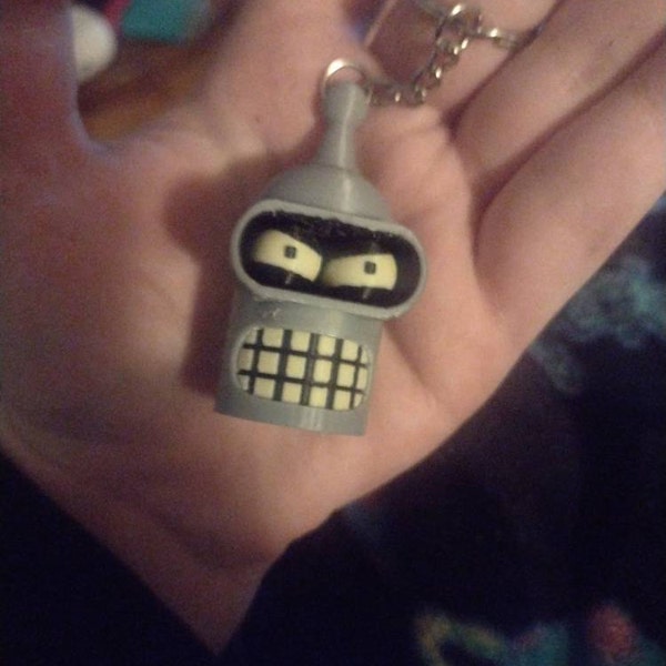 Futurama Bender Zoidberg Keychain - Etsy