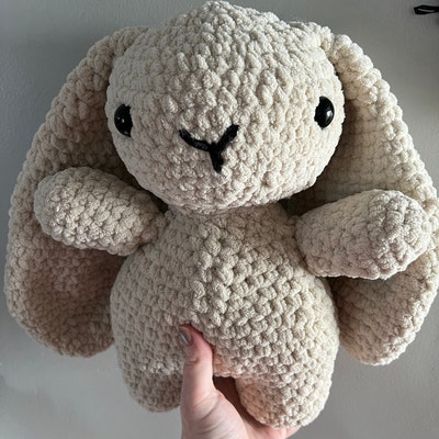 DIGITAL PATTERN: Chonky Bunny Crochet Plushie - Etsy