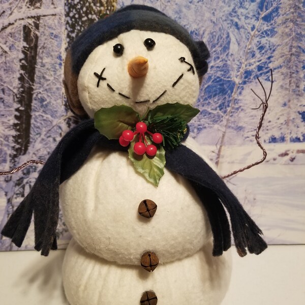 Primitive Snowman Pattern Believe in the Magic of Snowmen PDF Sewing ...