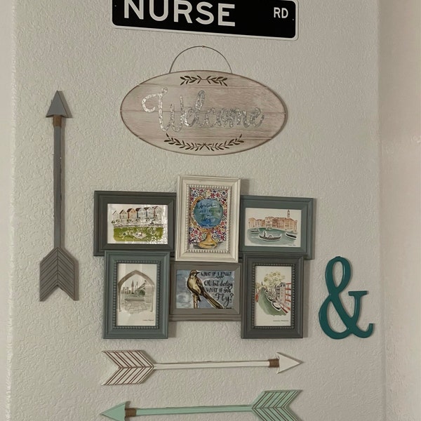 Nurse, Nurse Gift, Nurse Sign, Registered Nurse, Medical Office ...