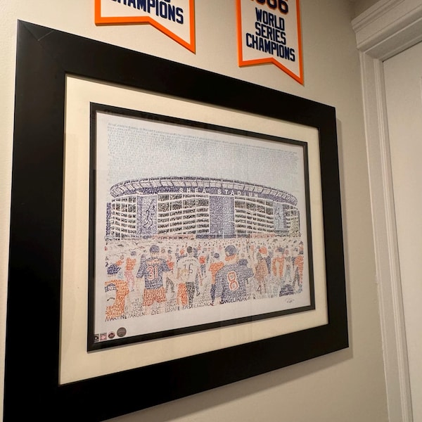 New York Baseball Championship Banner Set | 3D Printed Stadium Wall ...
