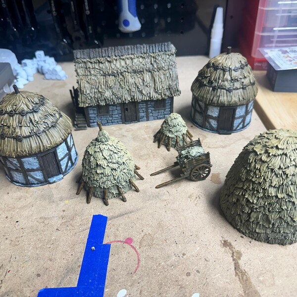 Seaside Cliff Manor DND Aos Pathfinder Conquest Miniatureland Tabletop ...
