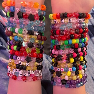 Enamel Alphabet Beads, Letter Beads, Word Beads, Jewelry Making Beads ...