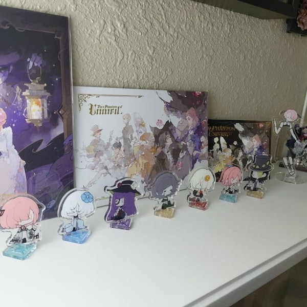 Dungeon Meshi X Mcdonald's Acrylic Standee Set: Fan Art Figurines by ...