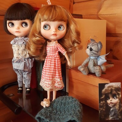 Ooak Custom Blythe Art Doll Debbie by Iriscustom - Etsy