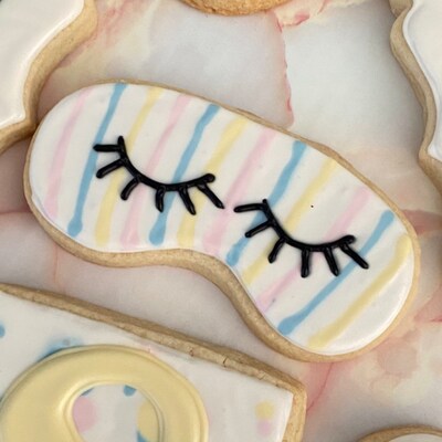 Sleep Mask Cookie Cutter Fondant Cutter 3D Prnted L Bridal Shower ...