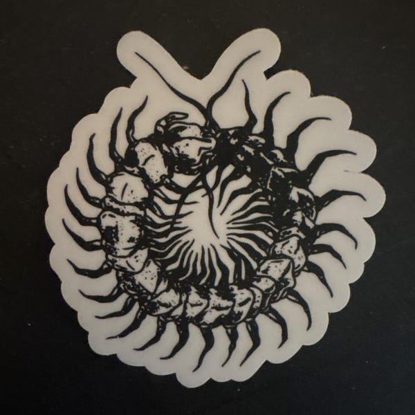 Vampire Teeth Sticker - Gothic Halloween Decor, Vampire Fangs - Etsy