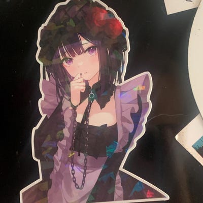 Megumin Vinyl Sticker From Konosuba Anime Stickers Laptop Stickers ...