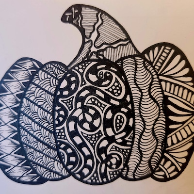 Ink Shading Drawing Worksheets to Practice Stippling, Hatching, and ...