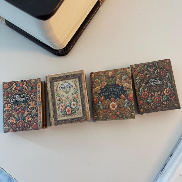 Vintage Apothecary Mini Books Printable Kit | Vintage Mini Books for ...