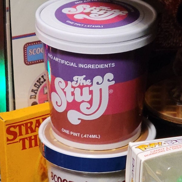 The Stuff Movie Replica Prop Tub RARE - Etsy