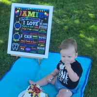 First Day of School Printable Chalkboard Poster First Day of ...