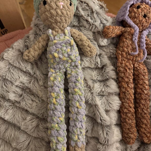 Plush Beth Bunny + Mermaid Tail Mod CROCHET PATTERN (fable Collection ...