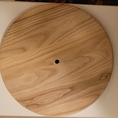 Unfinished Wooden Wall Clock, DIY Round Wood Clock, Blank Wood Clock ...