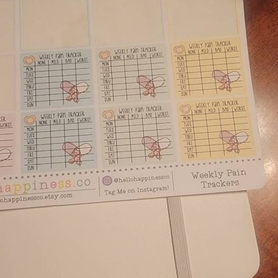 52 Week Savings Challenge Planner Stickers - Etsy