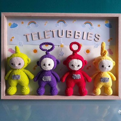Teletubbies Amigurumi Pattern Complete With Toys - Etsy