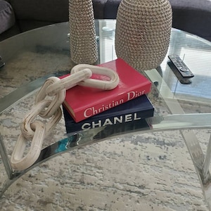 Pink Personalized Decorative Books Customizable Coffee Table Book Set ...