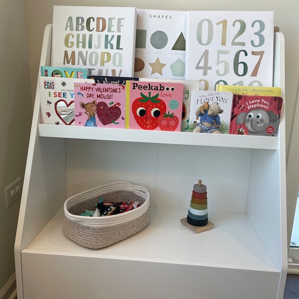 Set of Educational Posters, 8 Homeschool Prints, Montessori Classroom ...