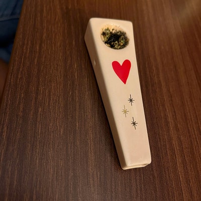 Ceramic Indigo Blue Pipe Cute Small Ceramic Smoking Pipe Handmade Round ...