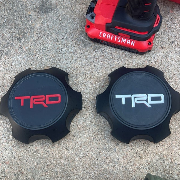TRD Wheel Center Cap Inlay Decal for 2016-2024 4runner. - Etsy