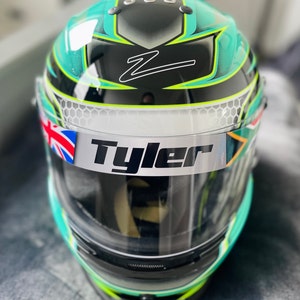 3 X Custom Racing Numbers Vinyl Stickers Decals Race Motorcycle ...