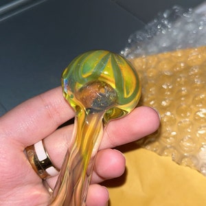 Flower Glass Pipe Girly Bee Pipes Beautiful Girly Pipe - Etsy