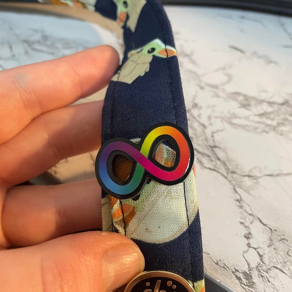 Rainbow Infinity Spectrum PIN - Autistic Neurodiversity - Acrylic - Etsy