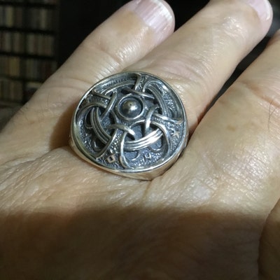Viking Ring Hail Odin Odin's Ring for Men Women Viking Jewelry Art 001 ...