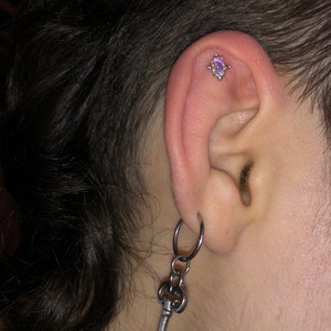 Horseshoe Ring Piercing 3/4mm Ball Piercing Surgical Steel - Etsy