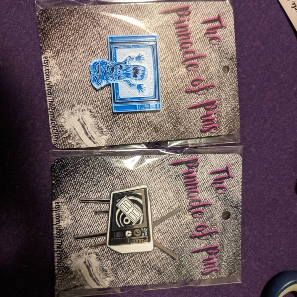 Twilight Zone TV Enamel Pin | Rod Serling Show Series | Eye of the ...