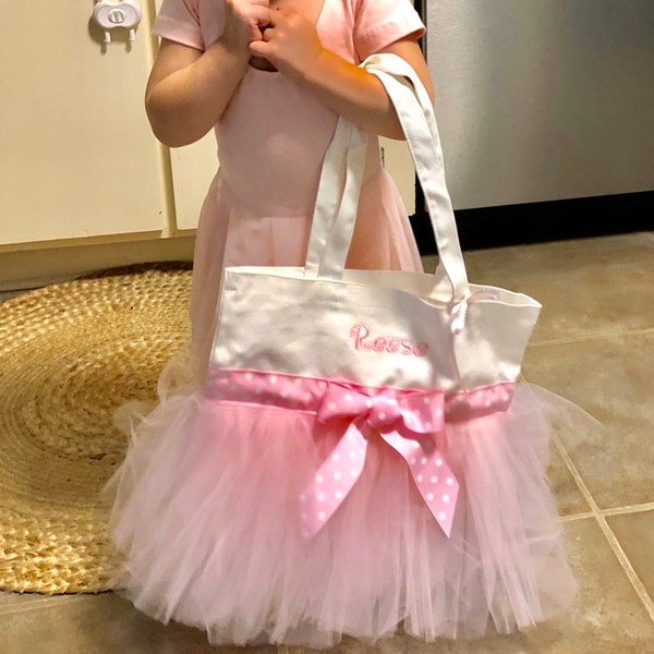 Embroidered Dance Bag, Tote Gift, Embroidered Tote Bag, Dance Bags ...