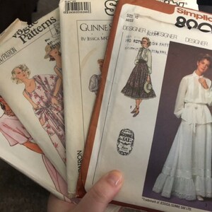 Vintage Simplicity Bridal Gown Pattern 8176 by Designer Jessica ...