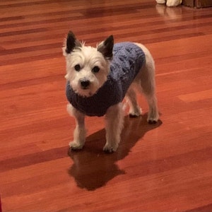 Aran Dog Sweaters/jumper in Alpaca/wool Mix With a | Etsy