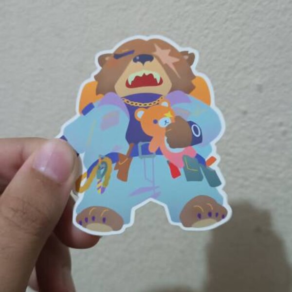 Zenless Zone Zero Jane Doe Holo Matte Sticker - Etsy