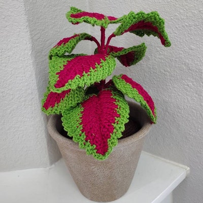 Easy Crochet Peace Lily Flower Pattern PDF DIY Crochet Floral Decor ...