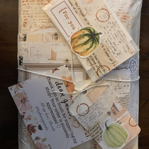 Printable Bundle Instant Download Junk Journal Kit Fussy Cut Journal ...