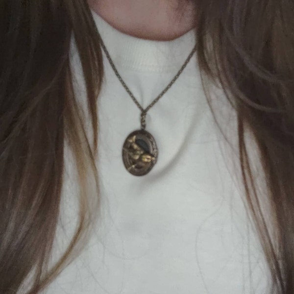 Silver Sun Hidden Locket Bright Star Unisex Gift Celestial Necklace Men ...