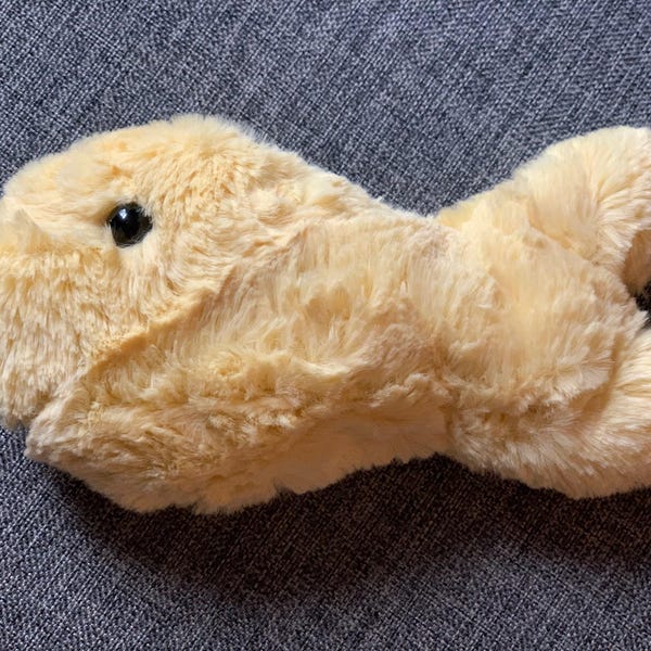 Weighted Sensory Pet Small Plush Dog, 3lb 12” Long Weighted Lap Pad ...