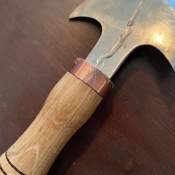 Leather Knife. Doubled Edged, Rounded Knife for Leather Crafts ...