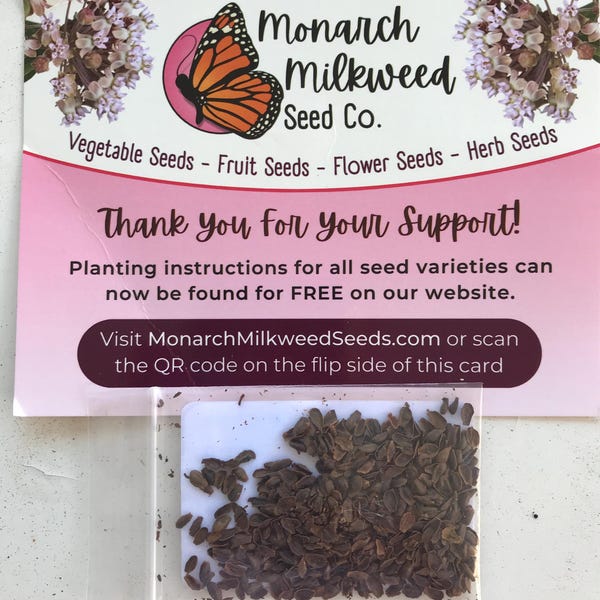 CLOVER SEED BUNDLE | Five Unique Clover Seed Packets | Native ...