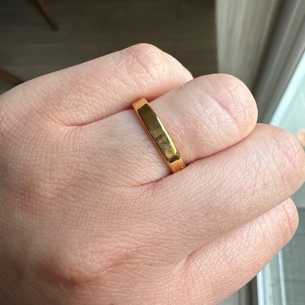 24K Pure Solid Gold Hand Forged Bracelet_made TO ORDER - Etsy