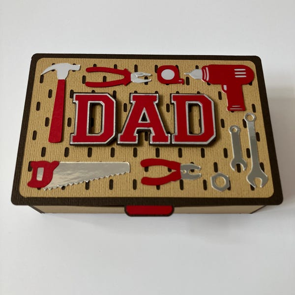 DAD Gift Box - 3D SVG | Instant Download | Father's Day | Project for ...