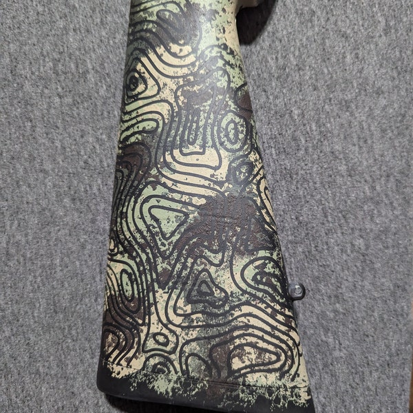 Tree Bark Camo Stencil | Cerakote, Duracoat, Krylon - DIY Camouflage ...