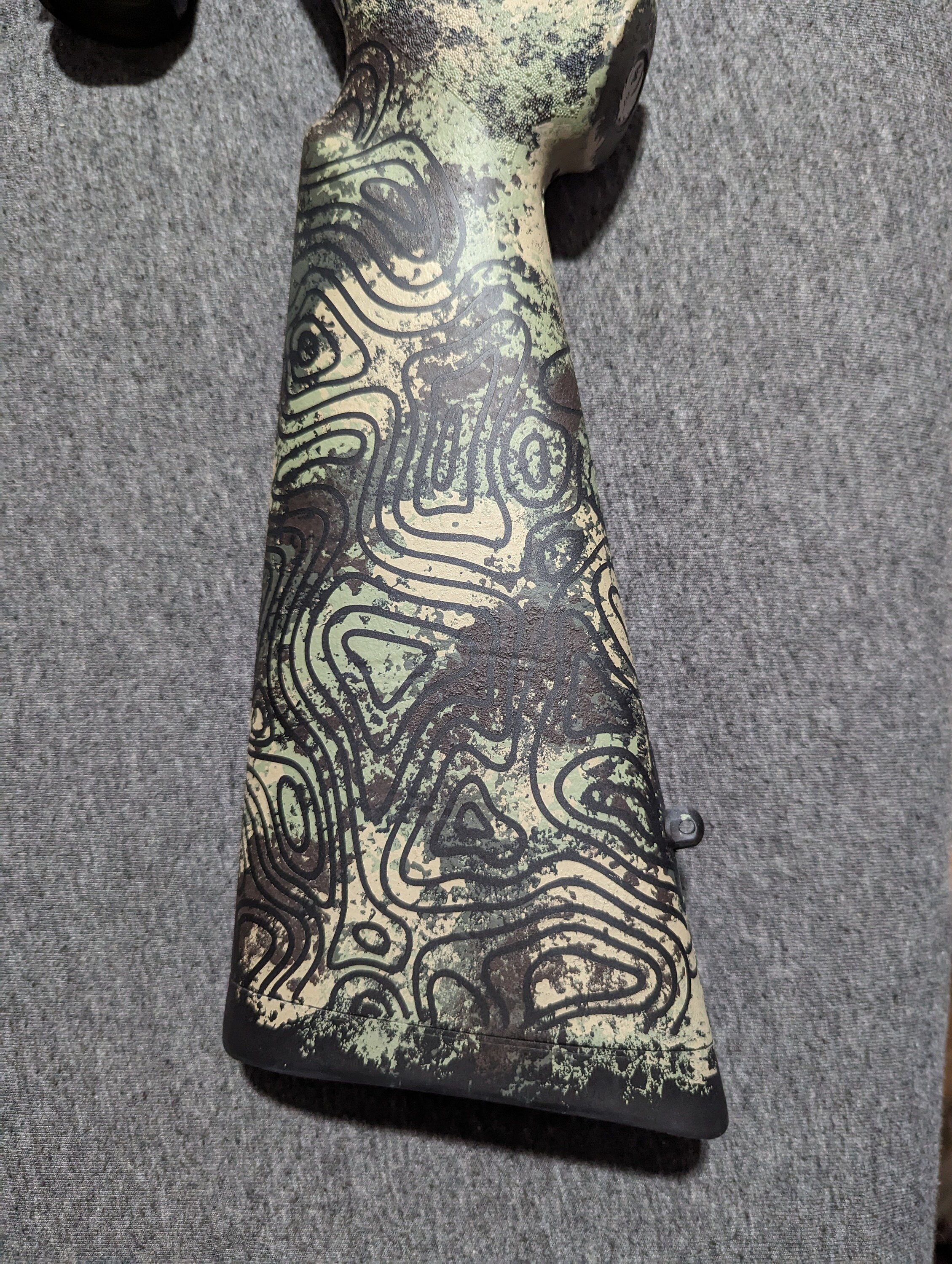 Topographic ( Topo ) Topoflage Stencil High Bake Cerakote, Duracoat ...