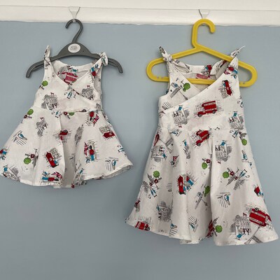 Easy Wrap Bodice Dress PDF Sewing Pattern - Etsy