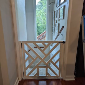 Mid Century Modern Gate Dog Gate Pet Security Gate | Etsy