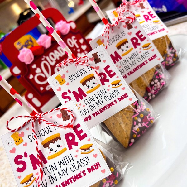 PRINTABLE School is S'MORE Fun With You in My Class! Happy Valentine's ...