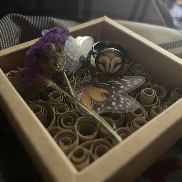 White Owl Griffin Figurine Snowy Gryphon Sculpture TO ORDER Tiny Clay ...