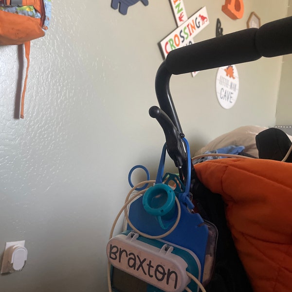 Tubie Hang™ G-tube Feeding Pump Hanger - Etsy