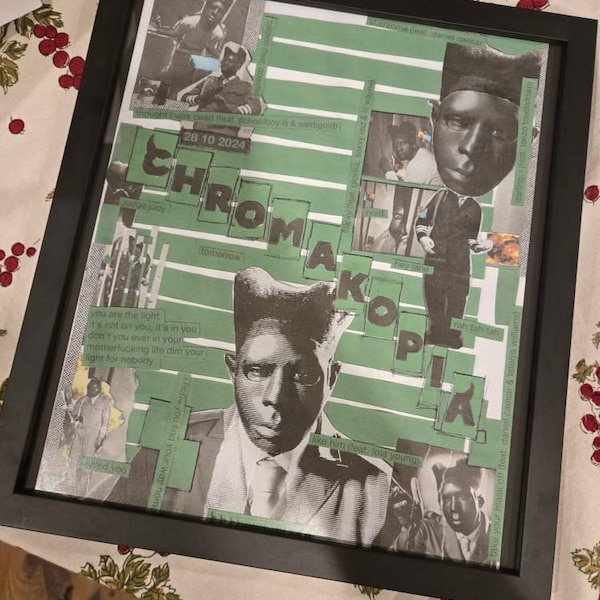 Tyler the Creator Chromakopia Poster, Chromakopia Album Poster, Tyler ...